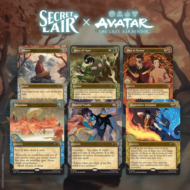 Magic: The Gathering | Secret Lair x Avatar: The Last Airbender One wi ...